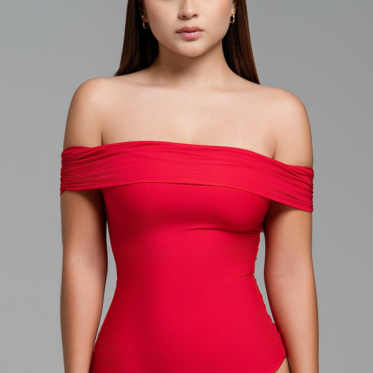 Body sara rojo con control de abdomen – MODU SLIM COLOMBIA